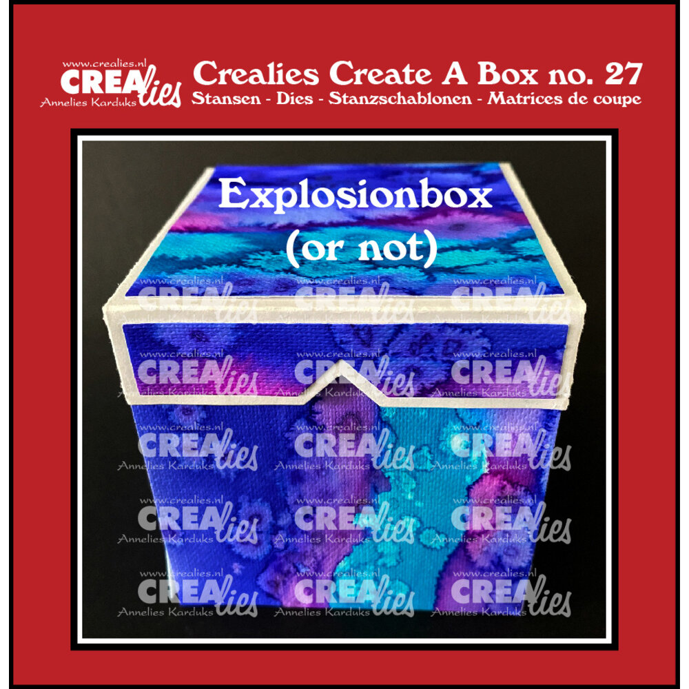 Create A Box Dies No. 27 Explosion (Or Not) Box (CCAB27) - Craftlines B.V.