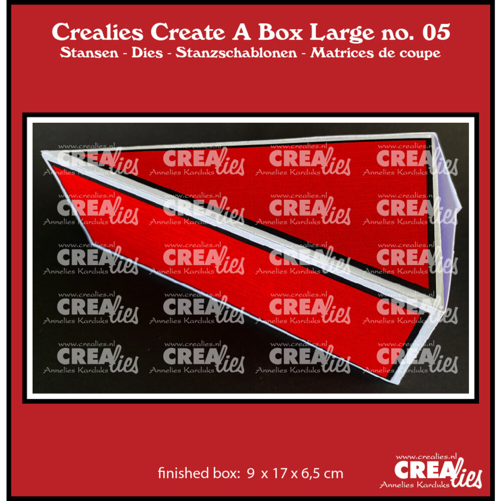 Create A Box Large Stansen No. 5 Taartpunt Groot (CCABL05) - Craftlines ...