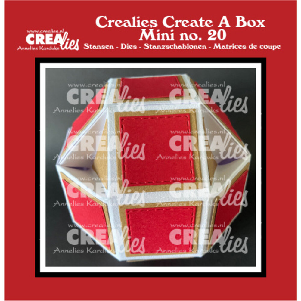 Create A Box Mini Dies No. 20 Disco Ball Box Mini (CCABM20 ...