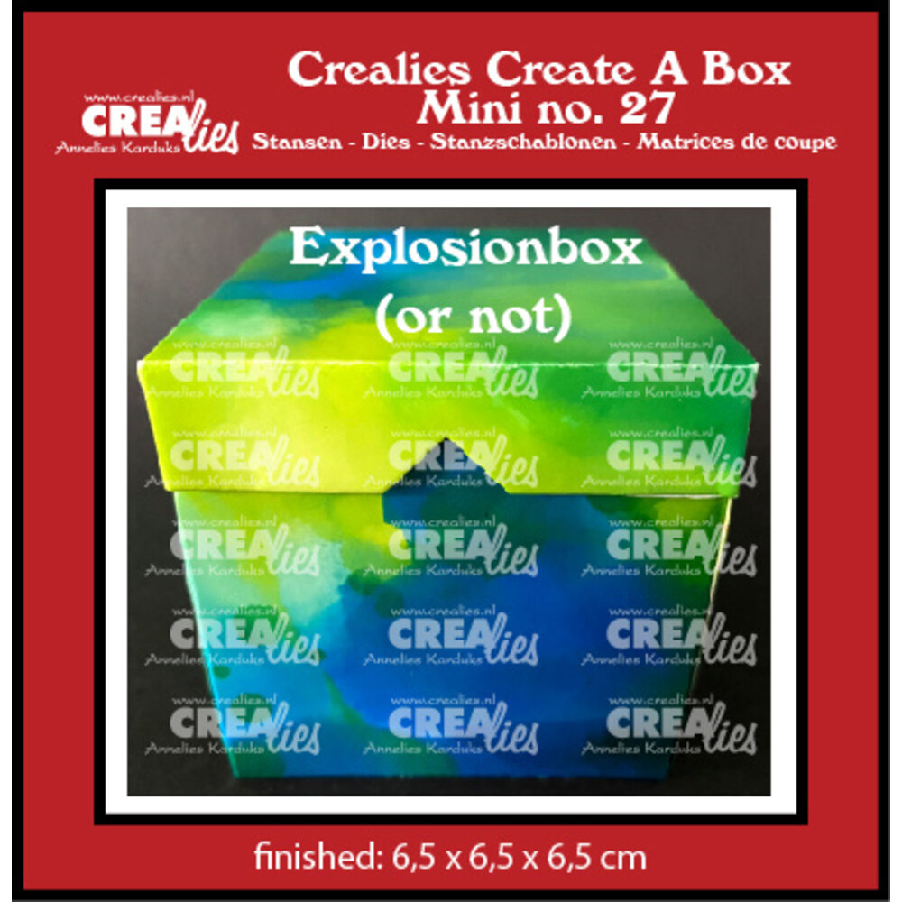 Create A Box Mini Dies No. 27 Explosion (Or Not) Box Mini (CCABM27 ...
