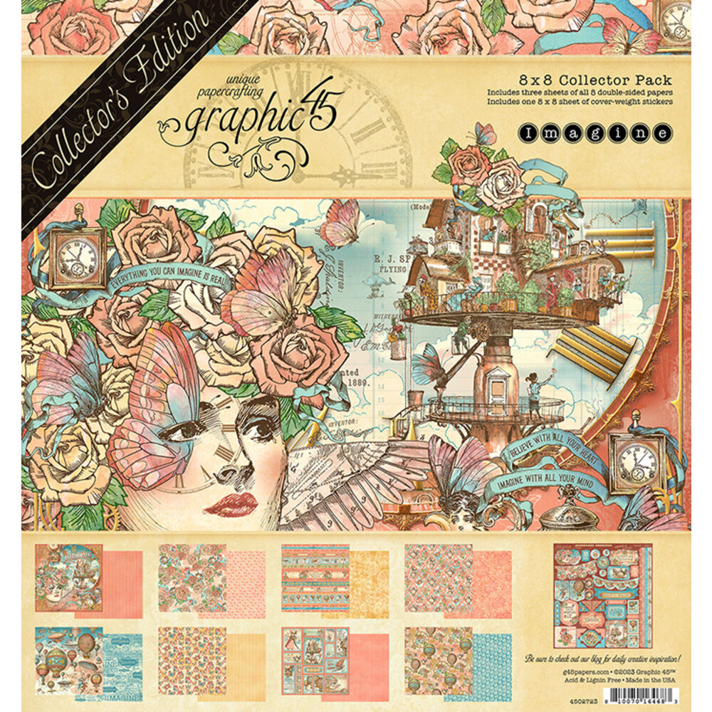 Imagine 8x8 Inch Collector's Edition Pack with Stickers (4502723 ...