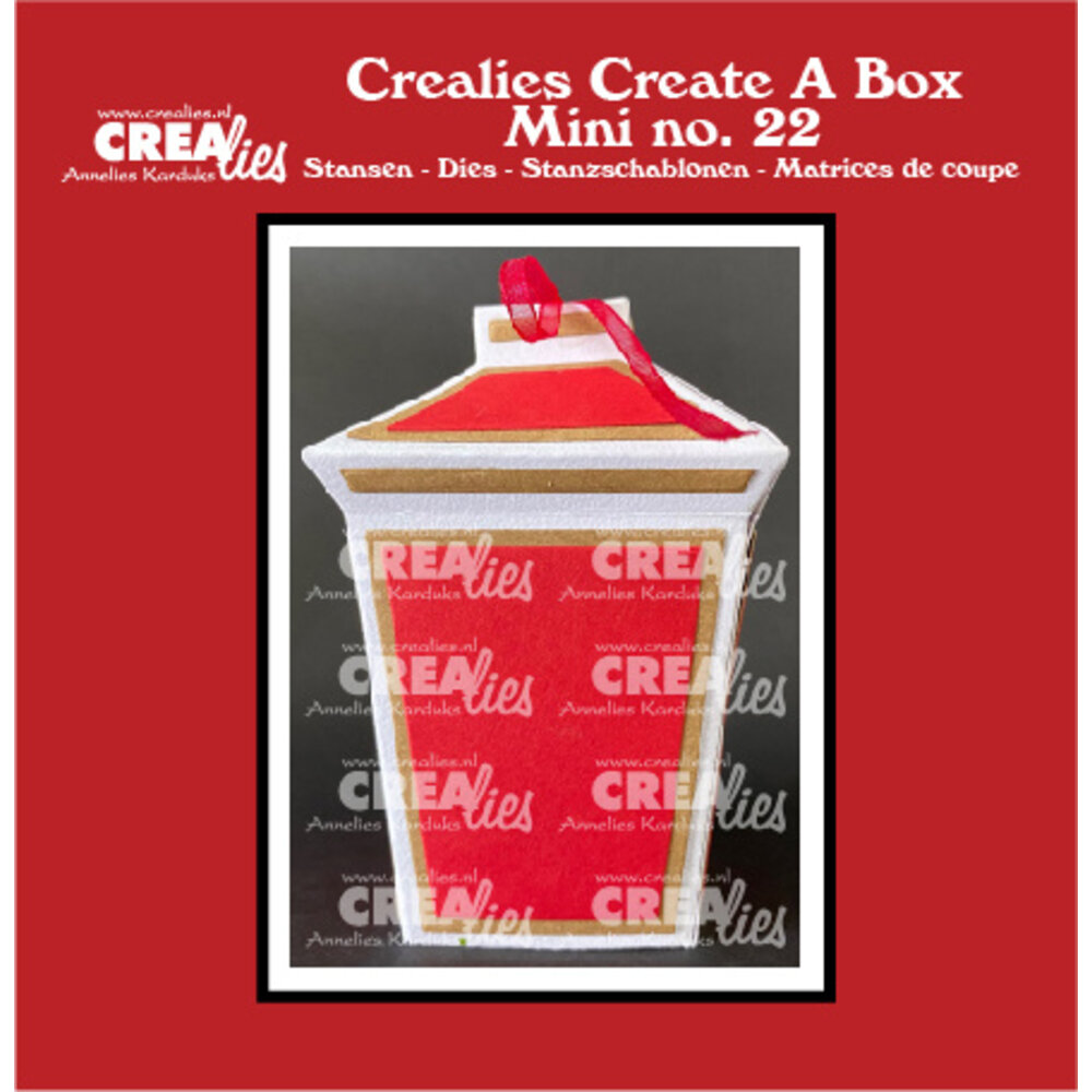 Create A Box Mini Dies No. 22 Lantern Mini (CCABM22) - Craftlines B.V.
