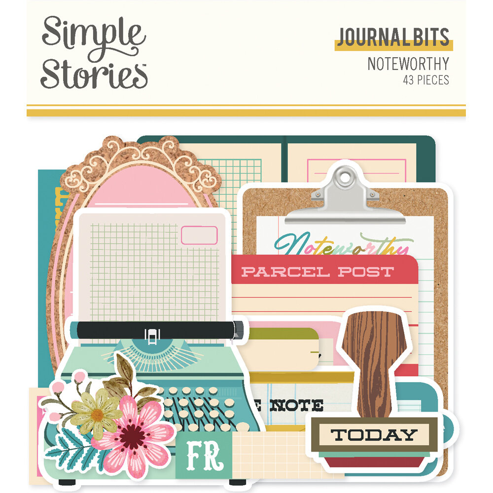 Noteworthy Journal Bits & Pieces (21319) - Craftlines B.V.