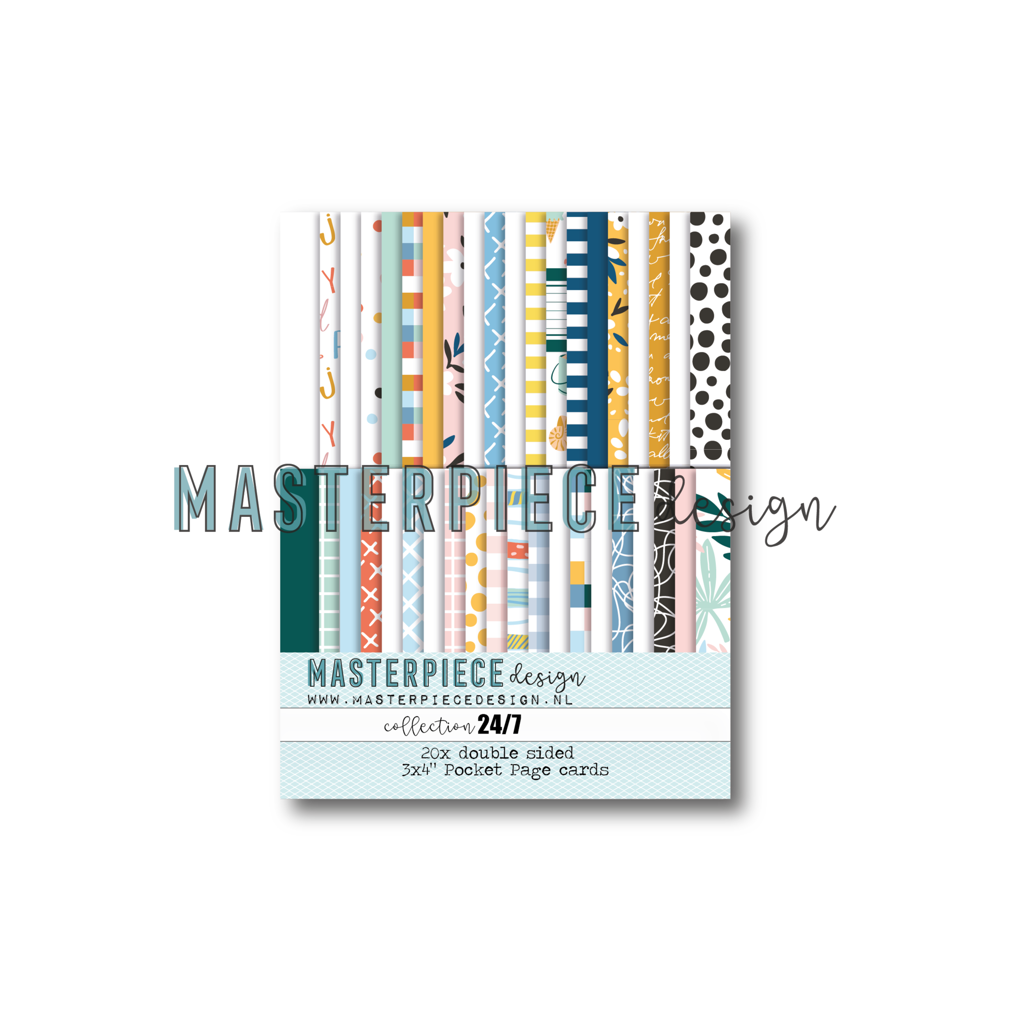 24/7 3x4 Inch Pocket Page Cards (20pcs) (MP202122) - Craftlines B.V.