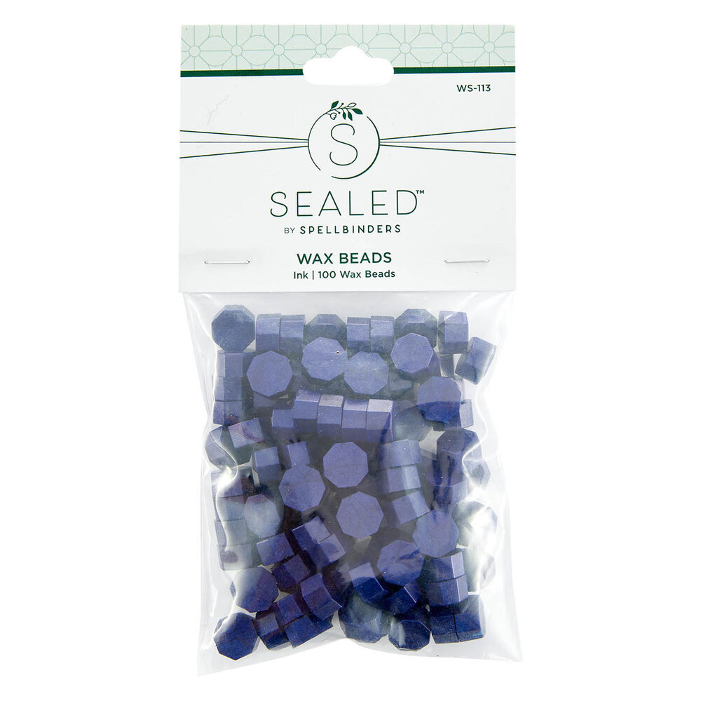 Ink Wax Beads (100pcs) (WS-113) - Craftlines B.V.