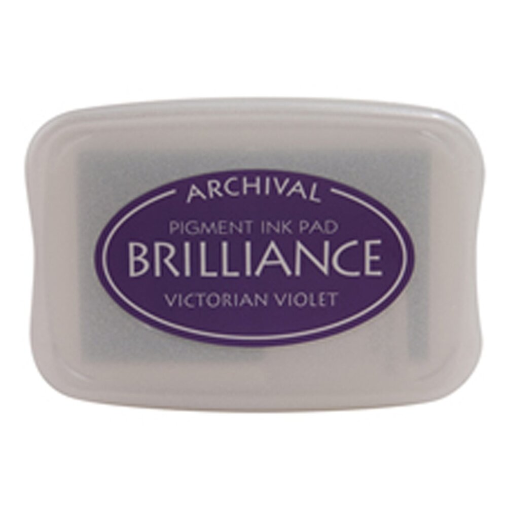 Brilliance Ink Pad Victorian Violet (BR1-17) - Craftlines B.V.