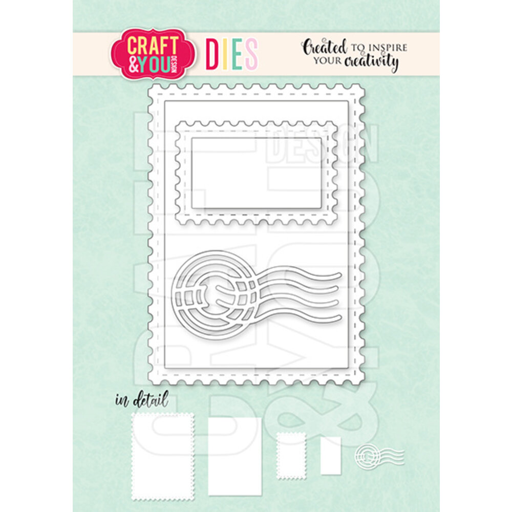 ATC Frame with Stamp Dies (CYD-CW263) - Craftlines B.V.