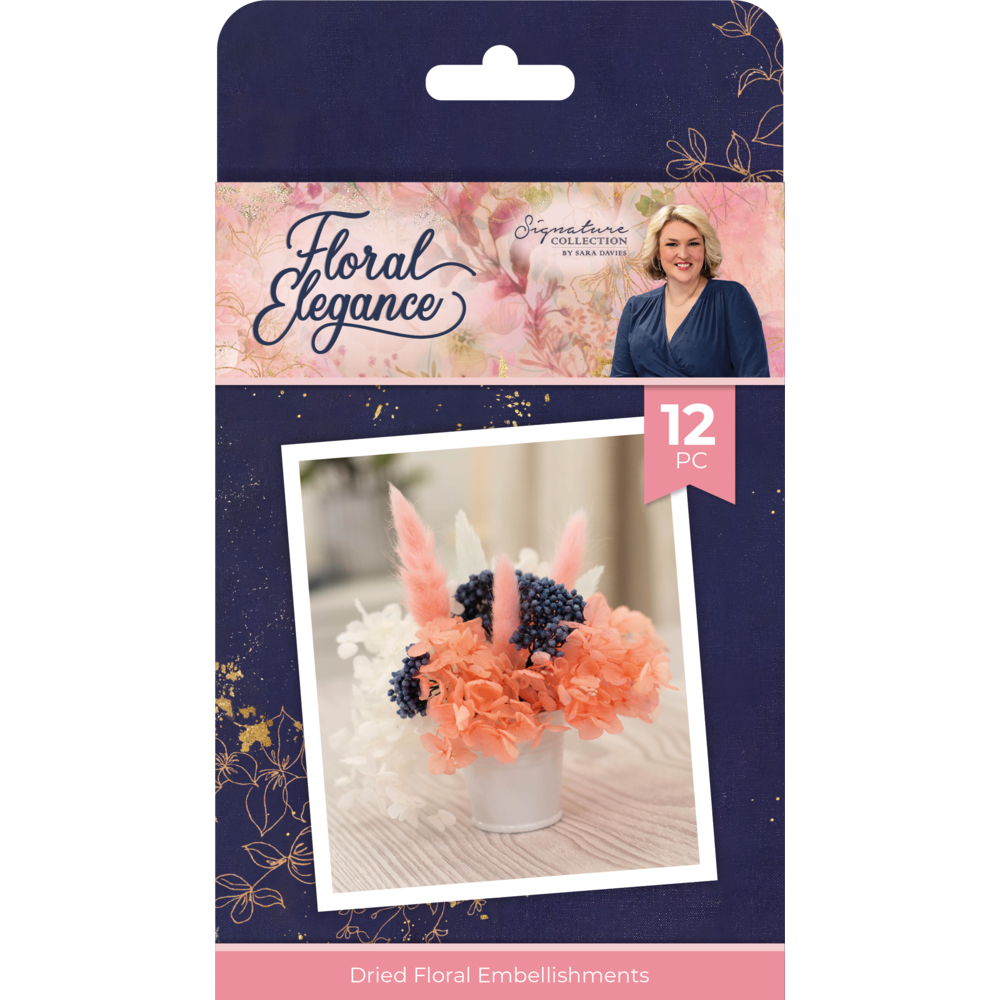 Floral Elegance Embellishments Dried Florals (S-FE-EMB-DRFL ...