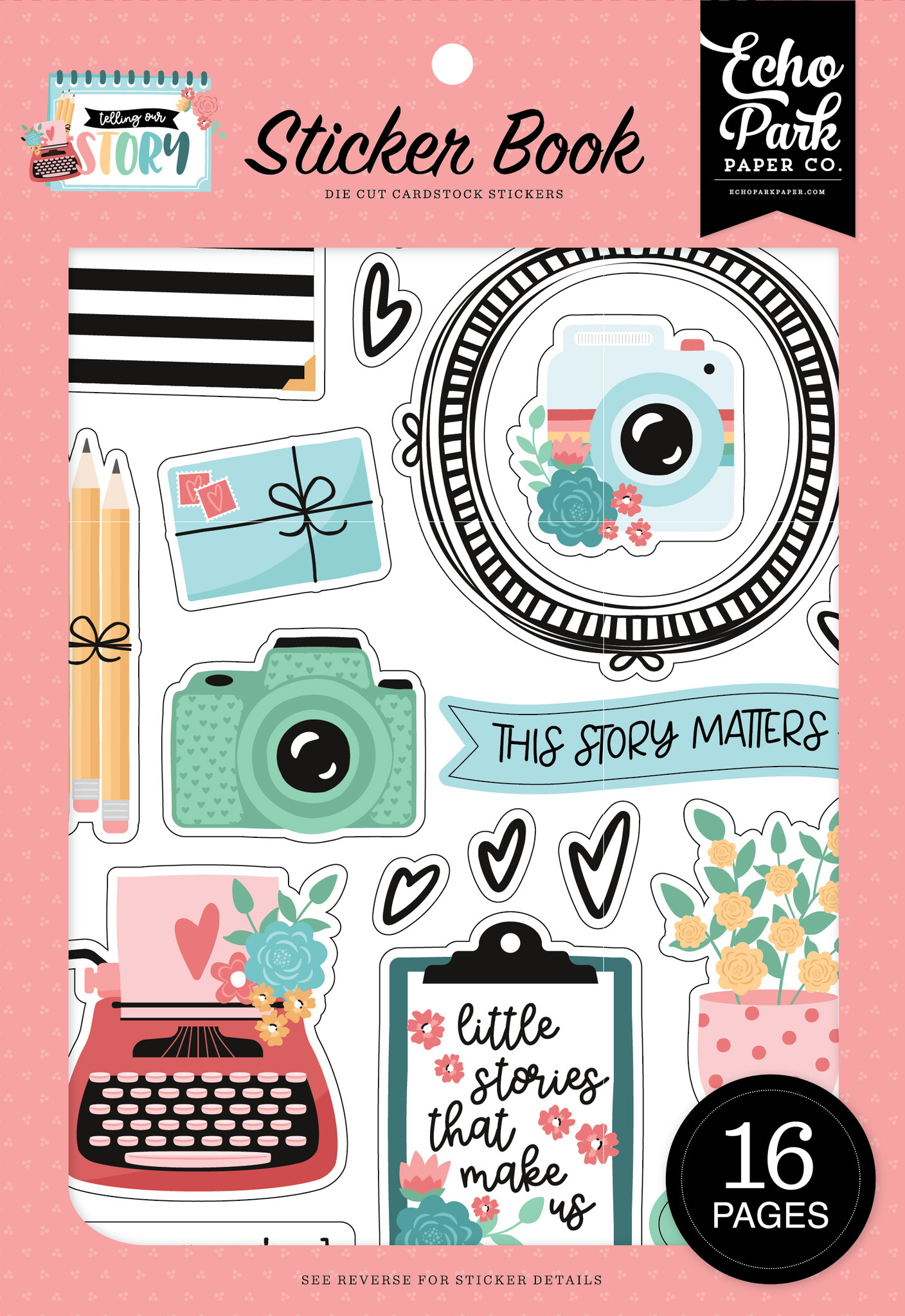 Telling Our Story Sticker Book (TOS360029) - Craftlines B.V.