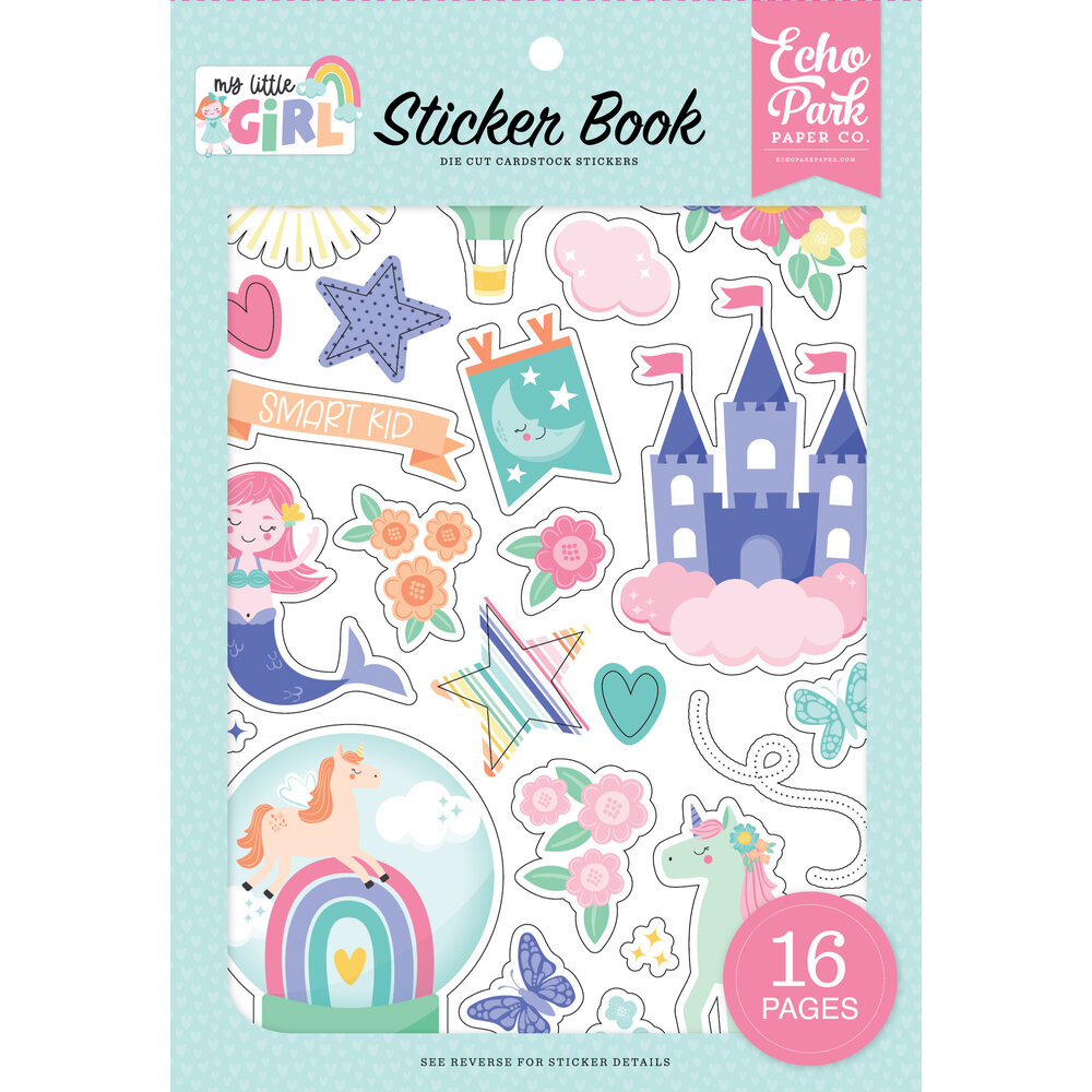 My Little Girl Sticker Book (MLG358029) - Craftlines B.V.