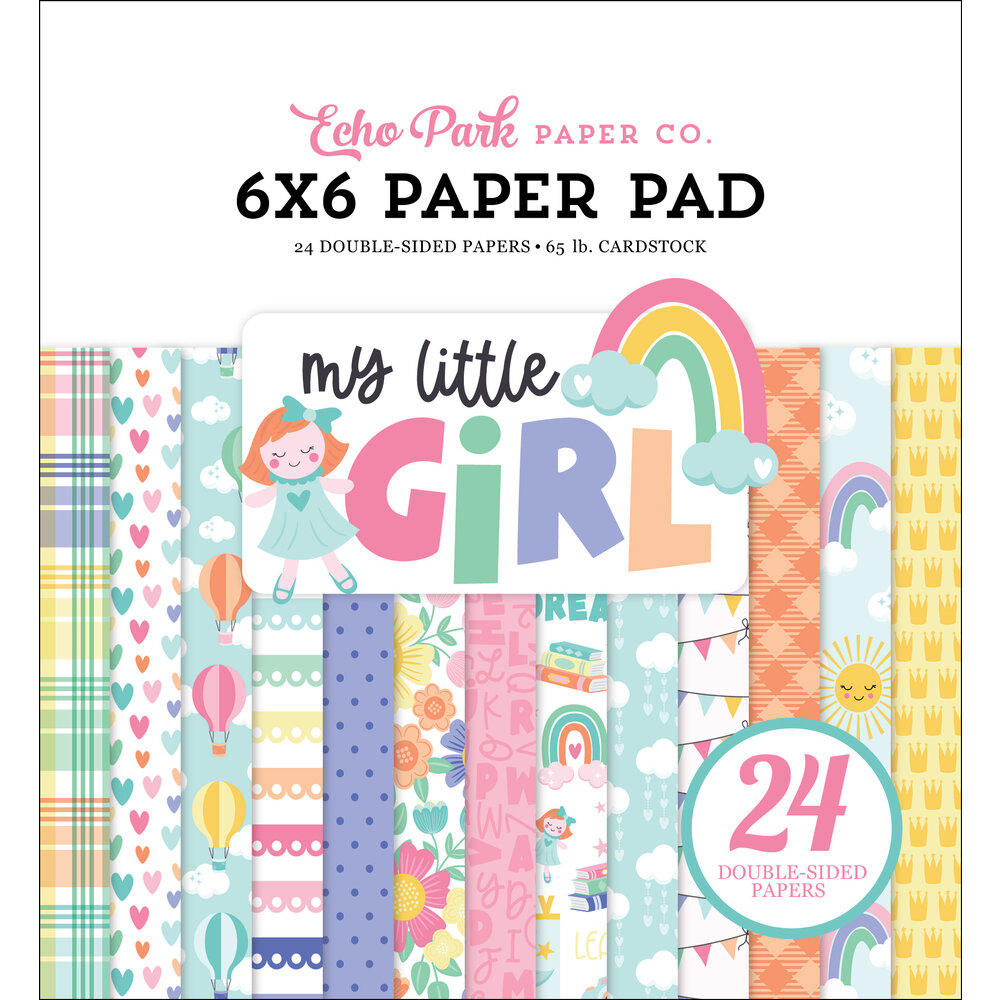 My Little Girl 6x6 Inch Paper Pad (MLG358023) - Craftlines B.V.