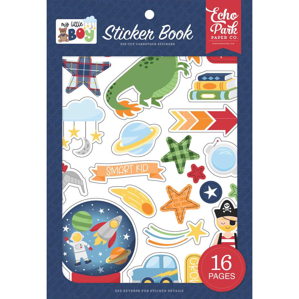 My Little Boy Sticker Book (MLB357029) - Craftlines B.V.