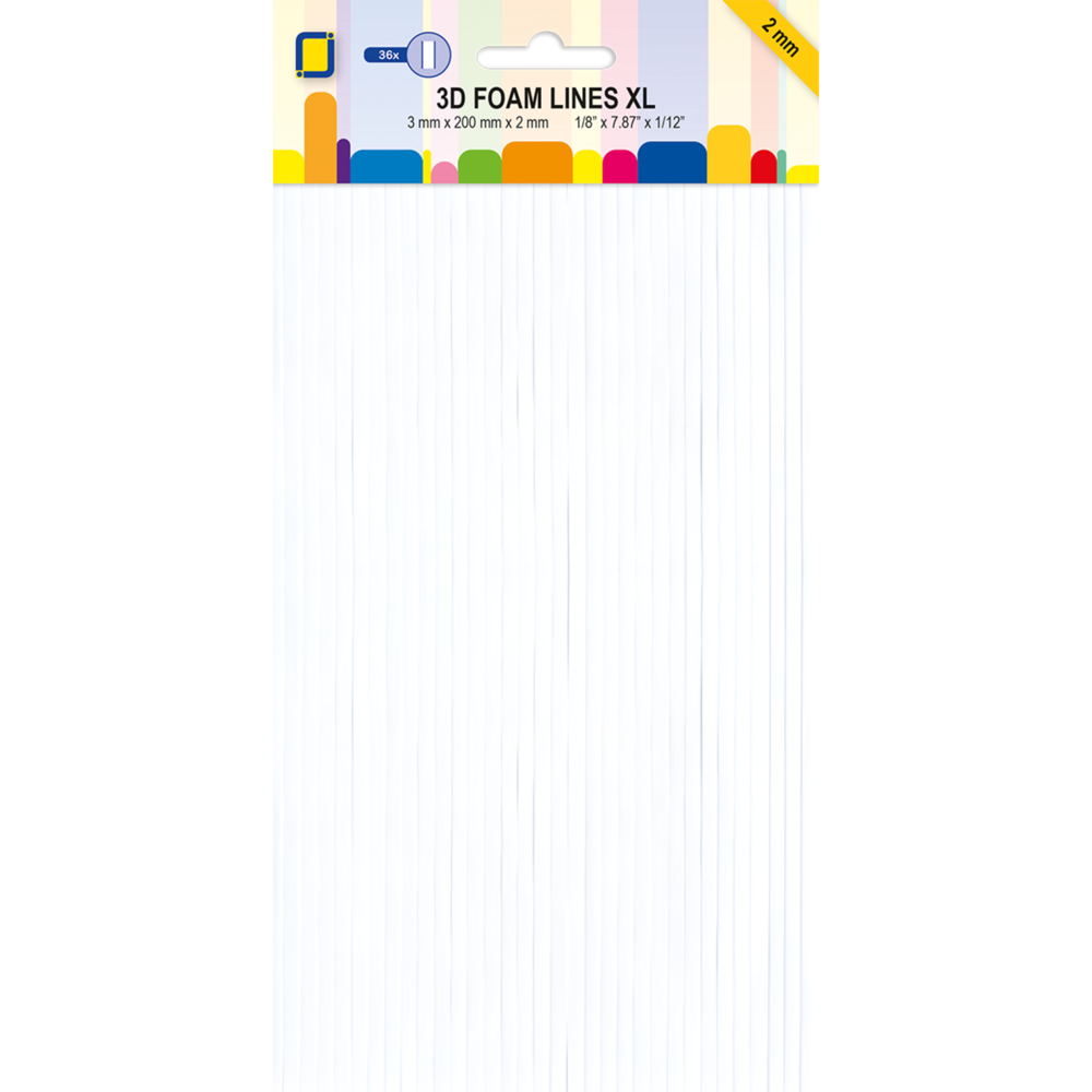 3D Foam Lines XL (3.3090) - Craftlines B.V.