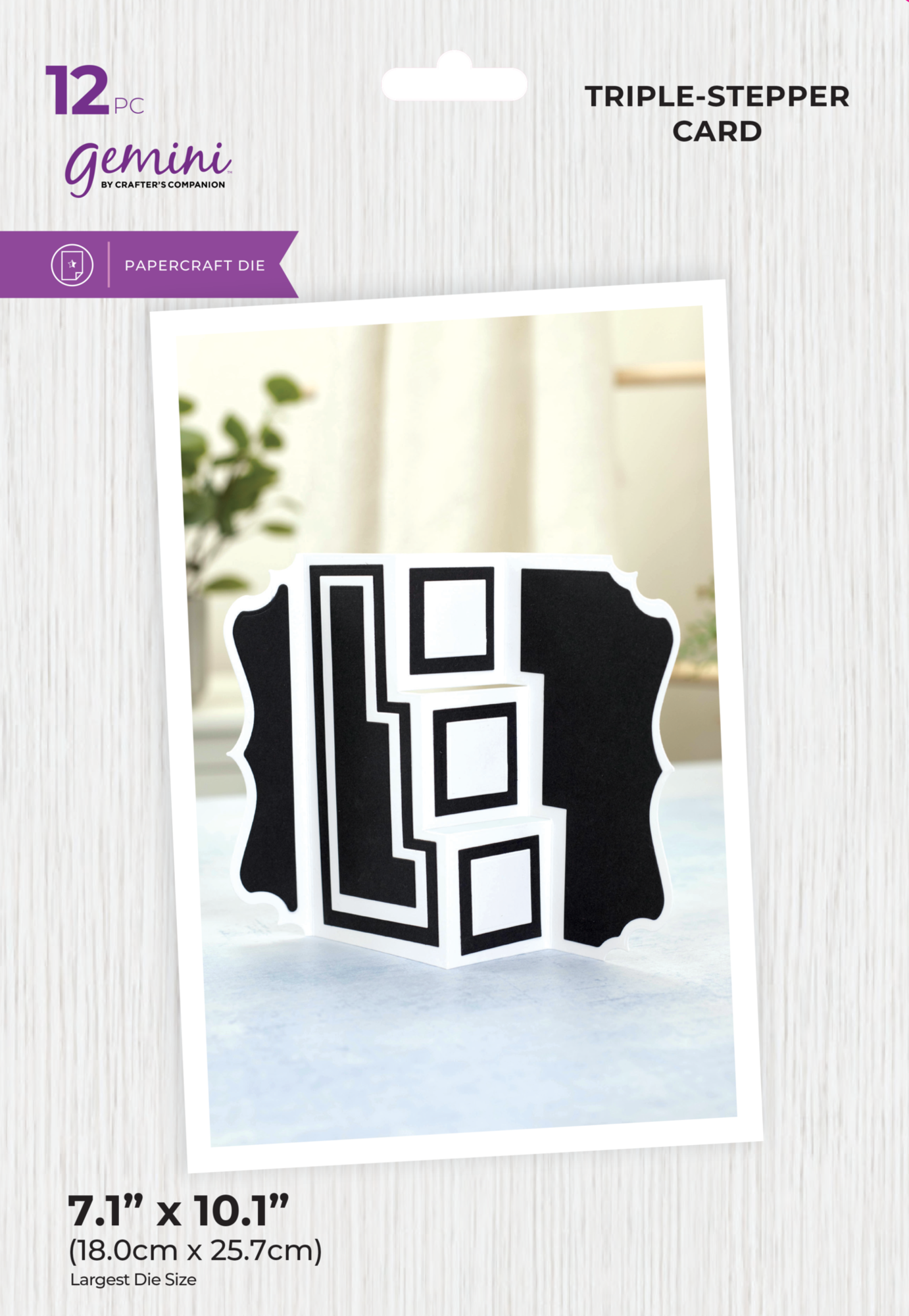 Stepper Card Metal Dies Triple Stepper Card (GEM-MD-CAD-TSC ...