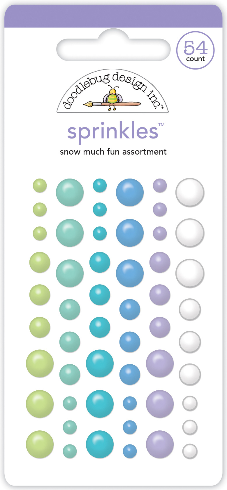 Snow Much Fun Assortment Sprinkles (8344) - Craftlines B.V.