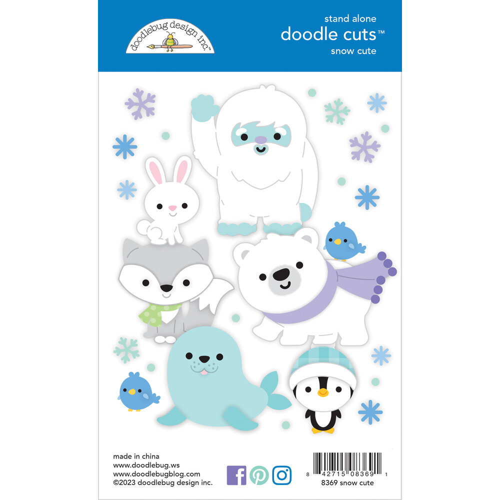 Snow Cute Doodle Cuts (8369) - Craftlines B.V.