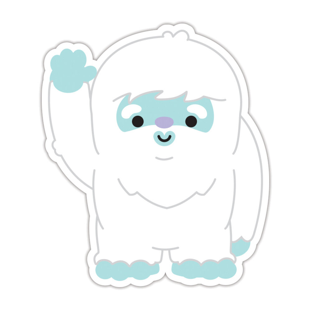 Yeti Sticker Doodle (8364) - Craftlines B.V.