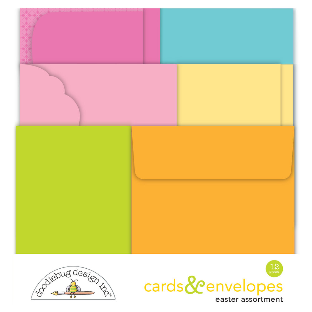 Easter Assortment Cards & Envelopes (8456) - Craftlines B.V.