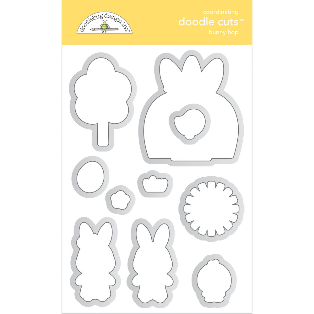 Bunny Hop Doodle Cuts (8448) - Craftlines B.V.