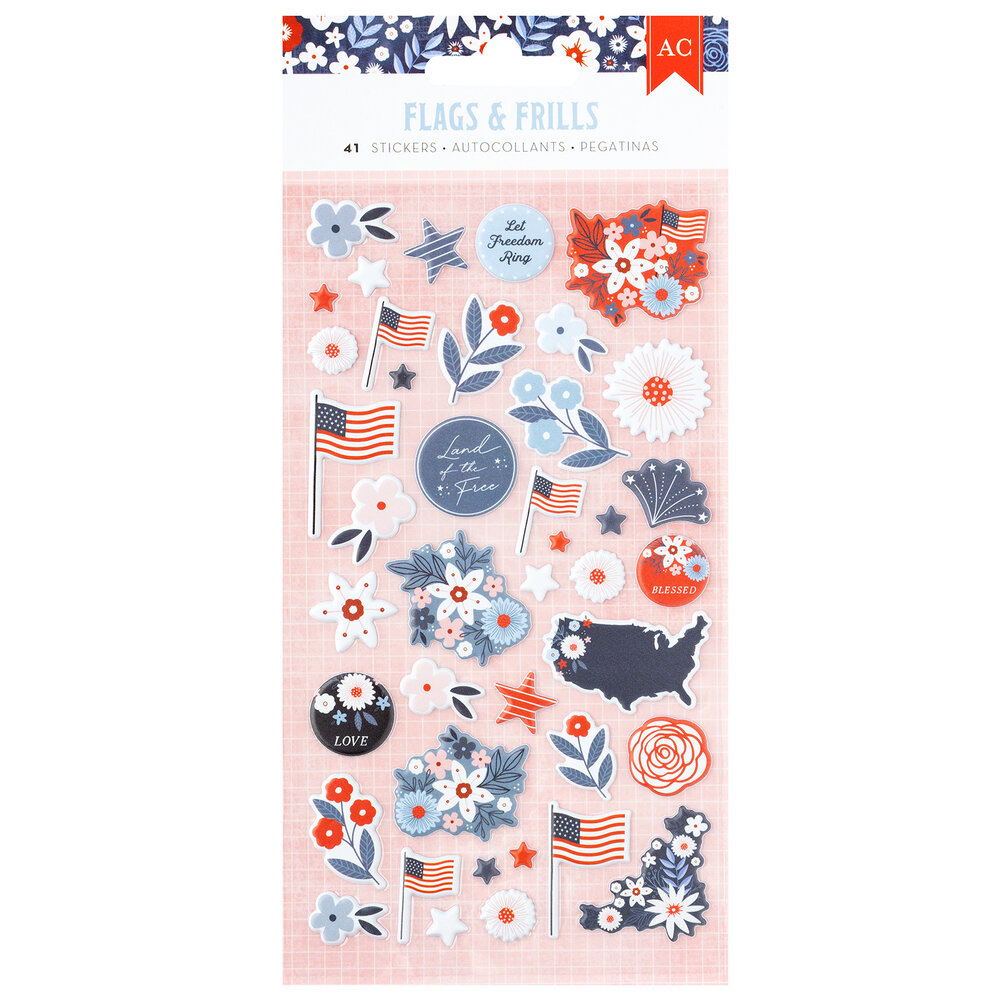 Flags and Frills Sticker Puffy Icons (34030317) - Craftlines B.V.