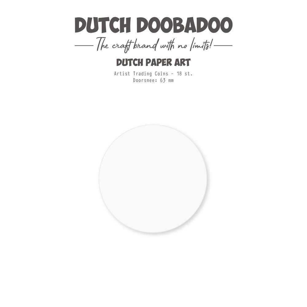 Dutch Paper Art A5 Artist Trading Coins Paper Ø63mm (18pcs) (472.948.9 ...