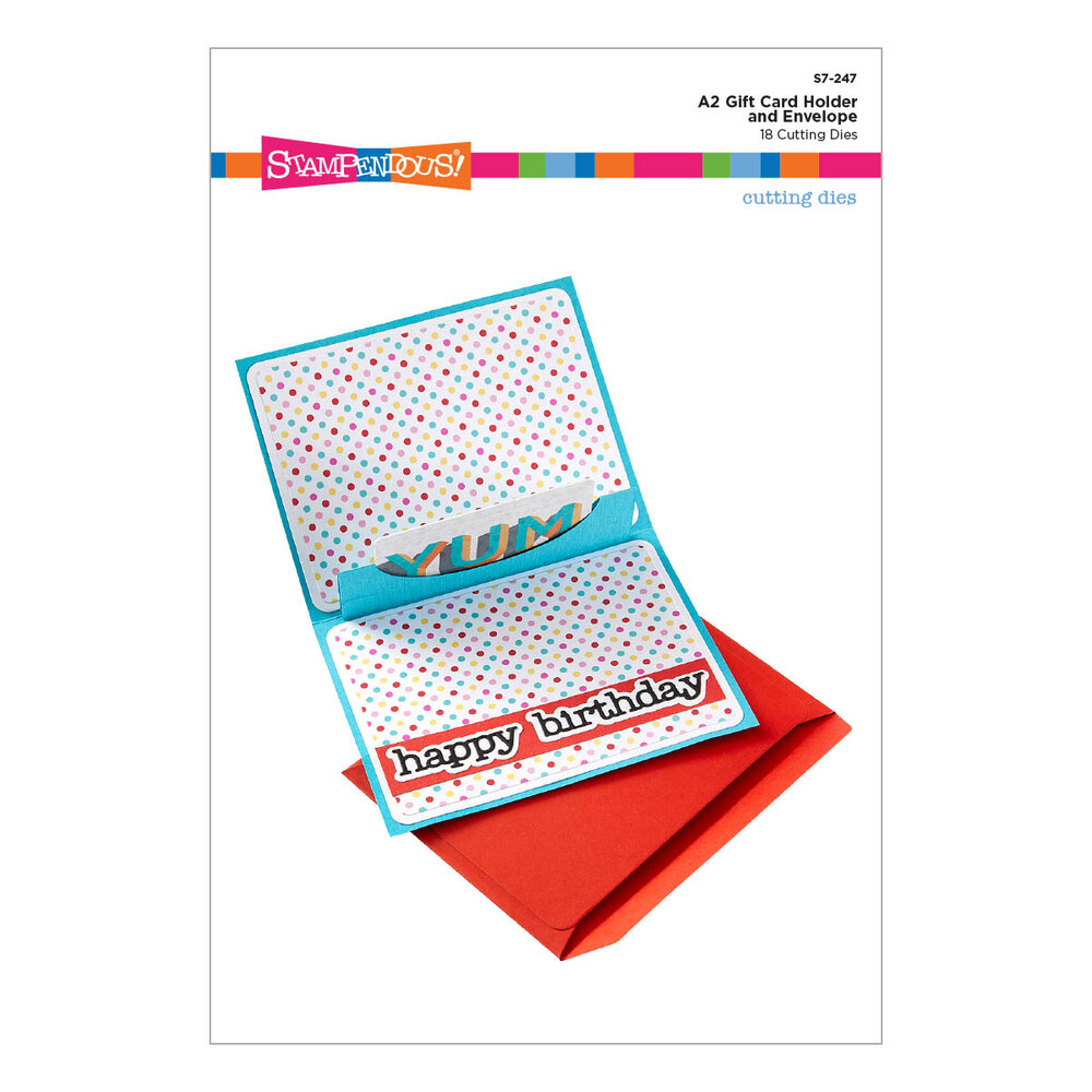 A2 Gift Card Holder and Envelope Cutting Dies (S7-247) - Craftlines B.V.