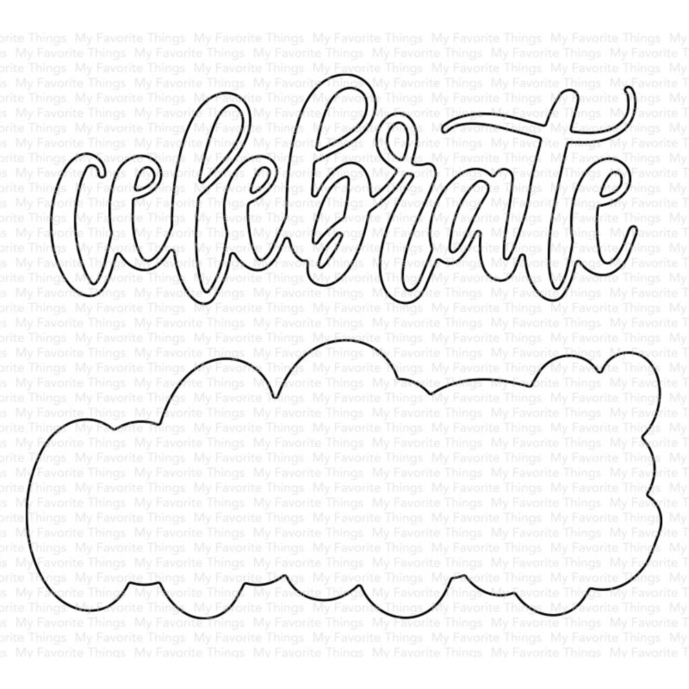 Celebrate Die-namics (MFT-2777) - Craftlines B.V.