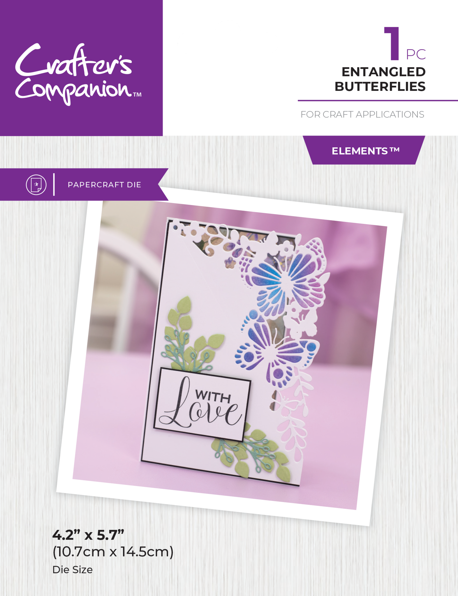 Corner Edge'able Dies Entangled Butterflies (CC-MD-EDG-ENBUT ...