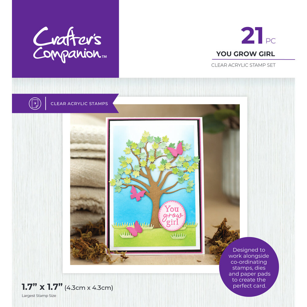 Garden Collection Clear Stamp You Grow Girl (CC-GC-CA-ST-YOGG ...