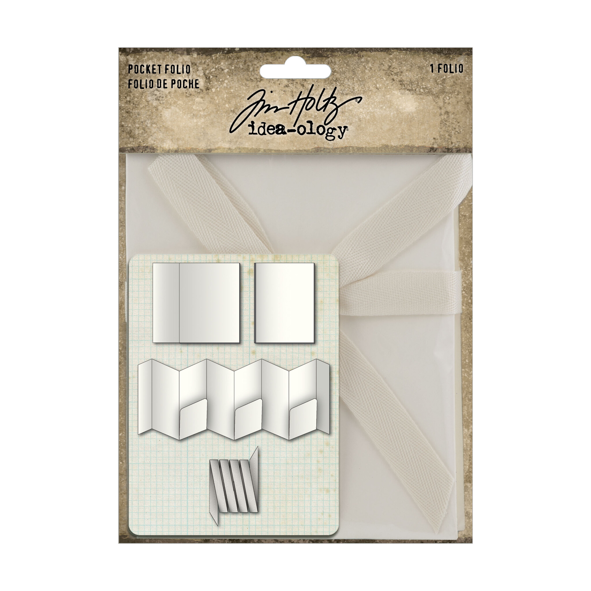 Tim Holtz Pocket Folio (TH94378) - Craftlines B.V.