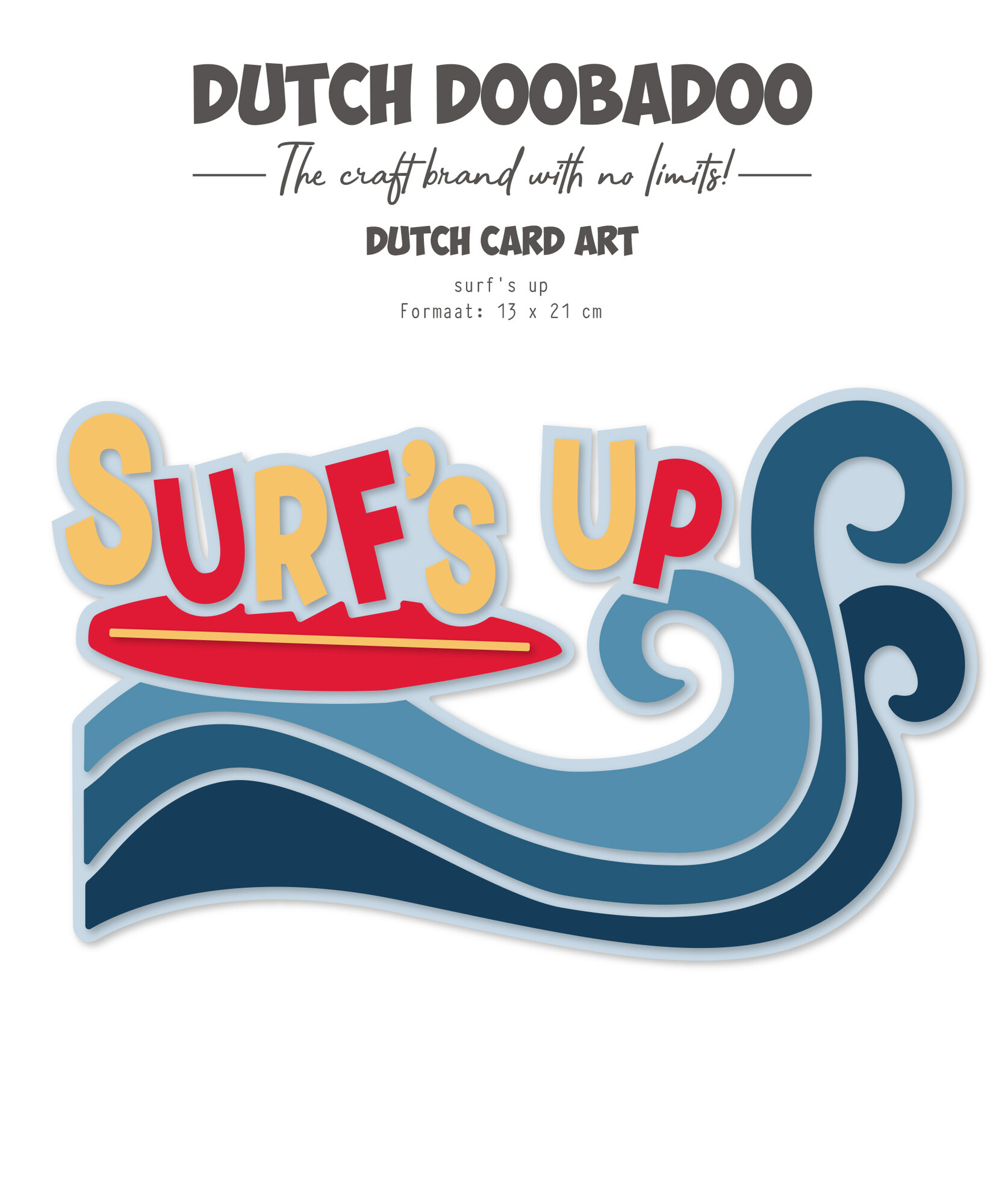 Dutch Card Art A5 Surf's Up (470.784.310) - Craftlines B.V.