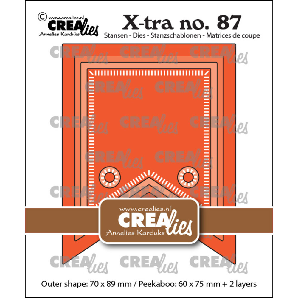 X-tra Stansen No. 87 Kiekeboe Vaandel (CLXtra87) - Craftlines B.V.