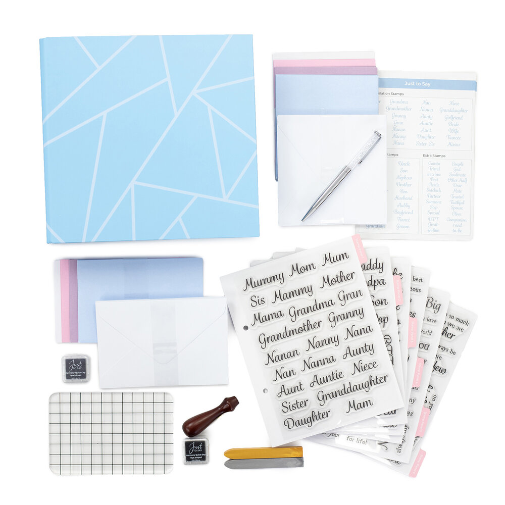 Just To Say Box Set (CC-BOX-JUSTSAY) - Craftlines B.V.