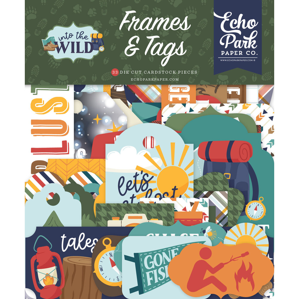 Into The Wild Frames & Tags (ITW375025) - Craftlines B.V.