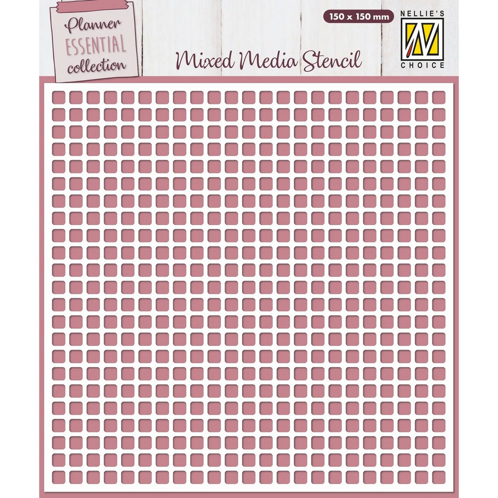 Mixed Media Stencil Planner Essential Blocks (MMS4K-064) - Craftlines B.V.