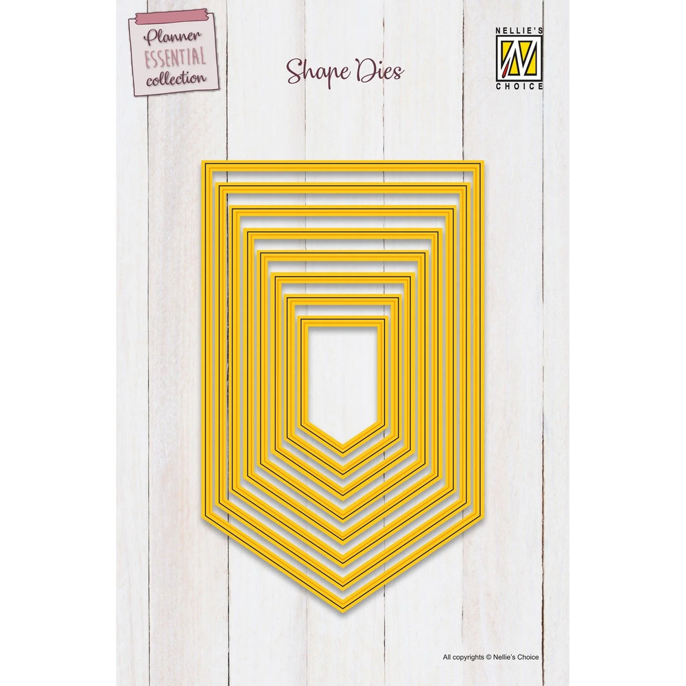 Shape Die Planner Essential Cutting & Embossing Banners (SD316 ...