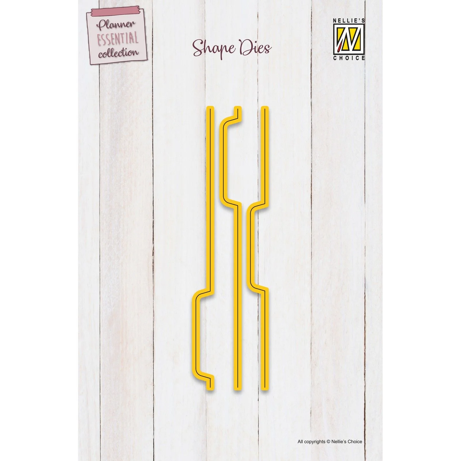 Shape Die Planner Essential Planner Tabs (SD318) - Craftlines B.V.