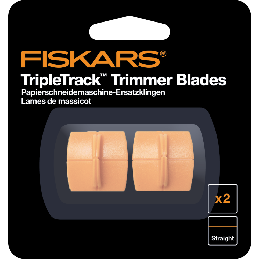 Paper Trimmer Blades TripleTrack Straight (2pcs) (1003904) - Craftlines ...