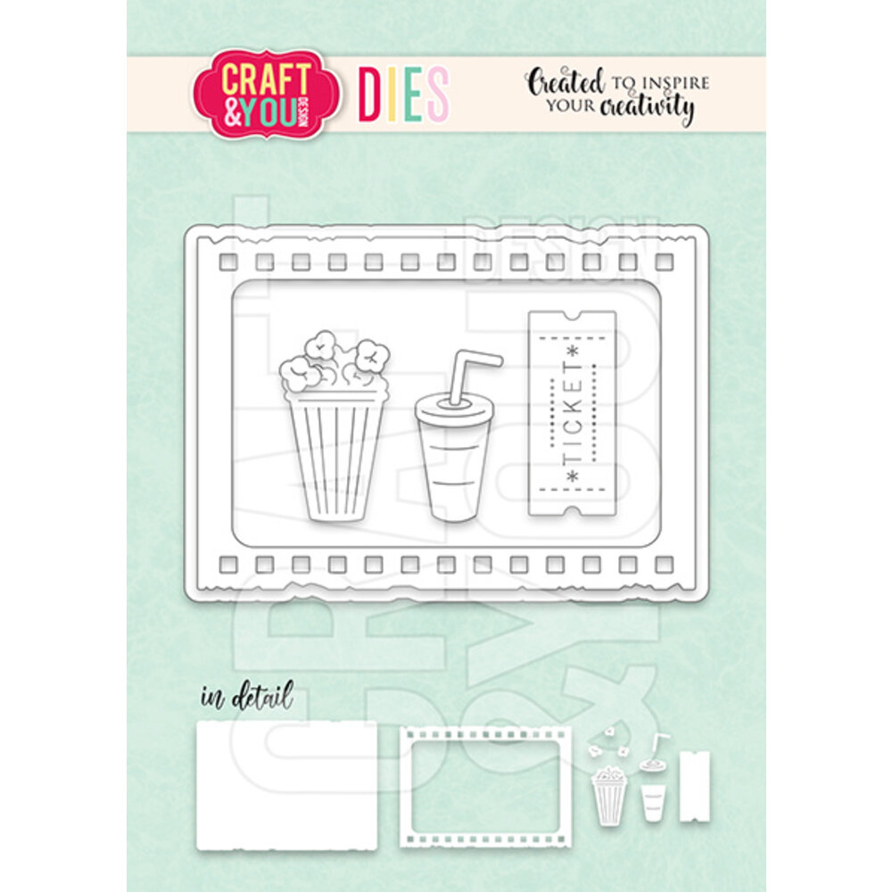 ATC Cinema Set Dies (CW296) - Craftlines B.V.