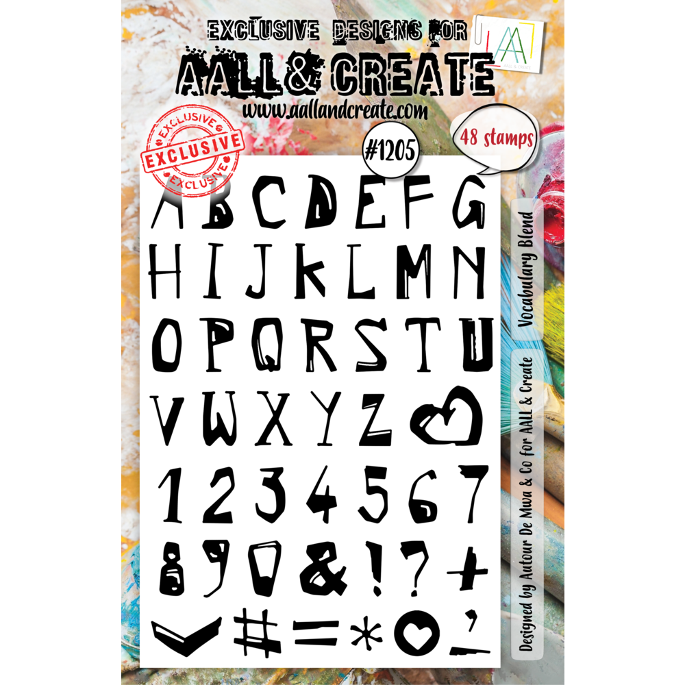 Stamp Set A5 Vocabulary Blend (AALL-TP-1205) - Craftlines B.V.