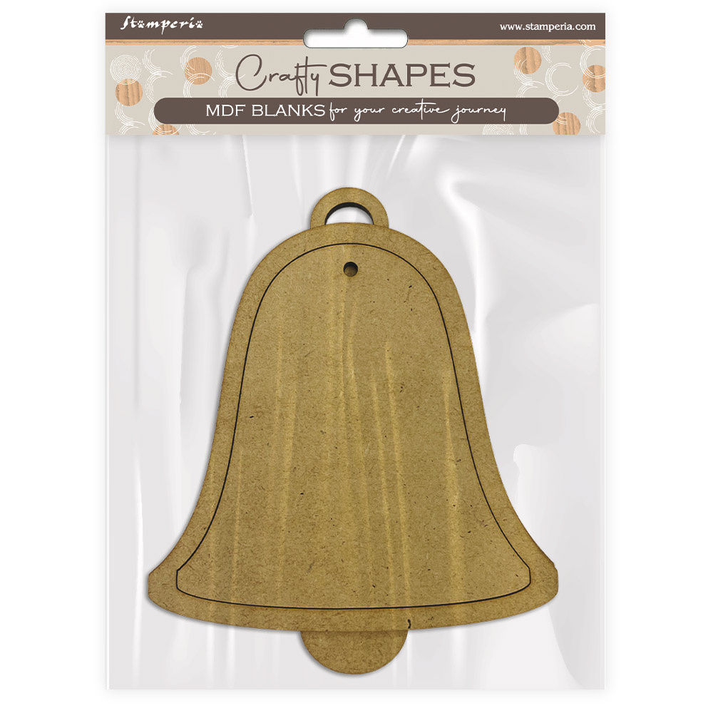 MDF Crafty Shapes Blanks Bells (KLSM02) - Craftlines B.V.