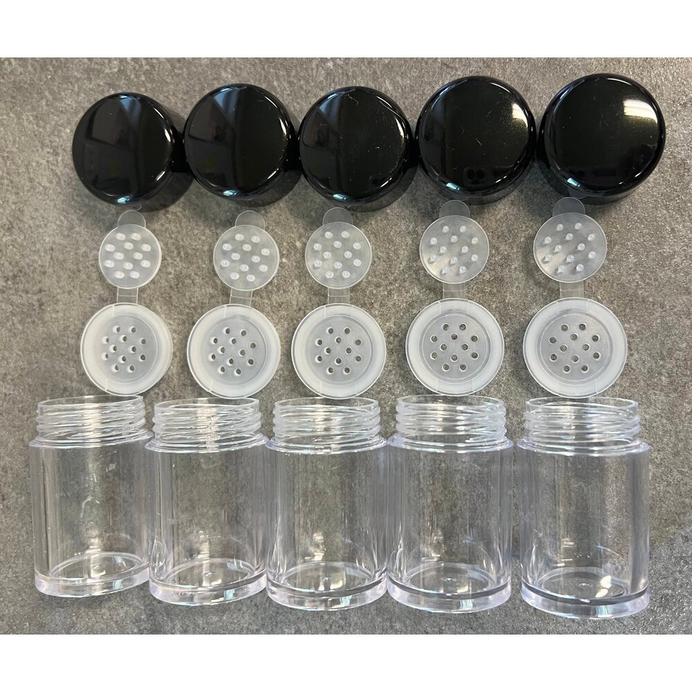 Shaker Jars 2 oz - Empty (5pcs) (mshaker-JAR-5-pack) - Craftlines B.V.