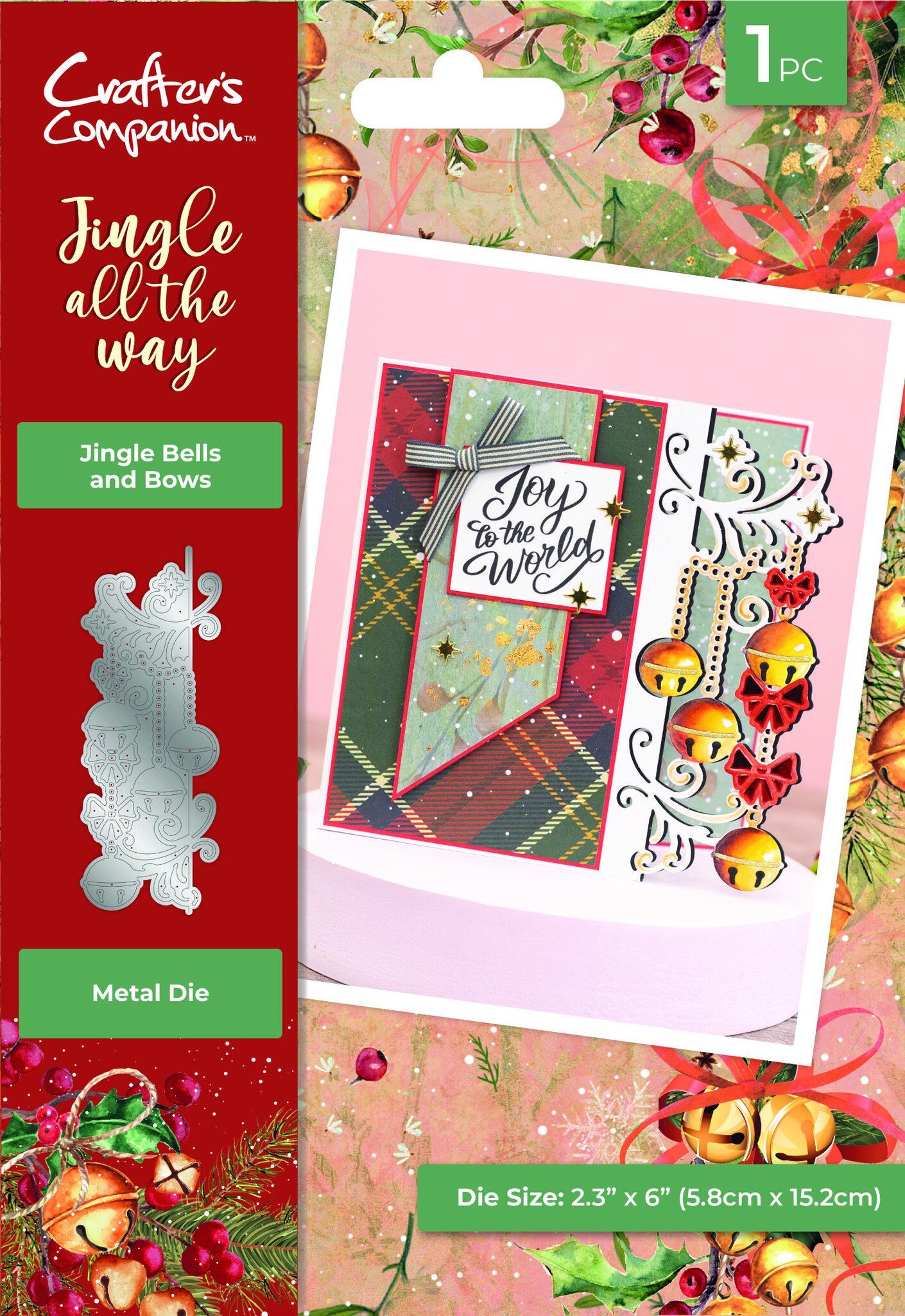 Jingle All The Way Metal Die Jingle Bells and Bows (JATW-MD-JINBEL ...