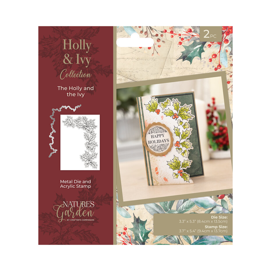 Holly & Ivy Stamp & Die The Holly and the Ivy (NG-HAI-STD-THTI ...