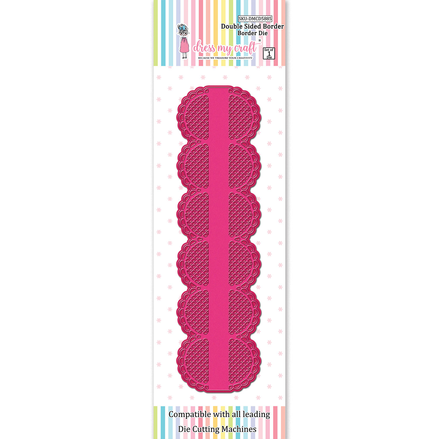 Border Die Double Sided Border (DMCD5885) - Craftlines B.V.