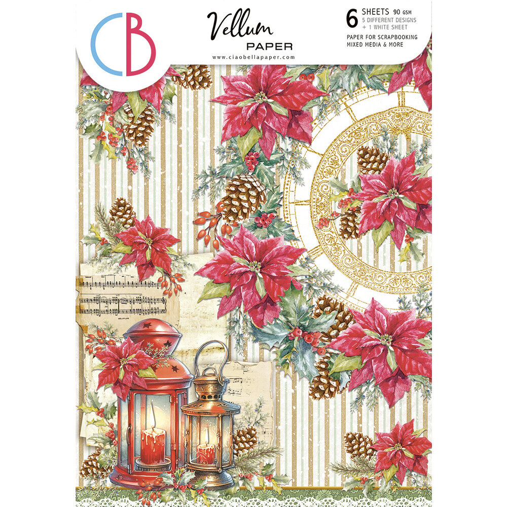 The Nutcracker A4 Vellum Paper Patterns (6pcs) (CBV019) - Craftlines B.V.