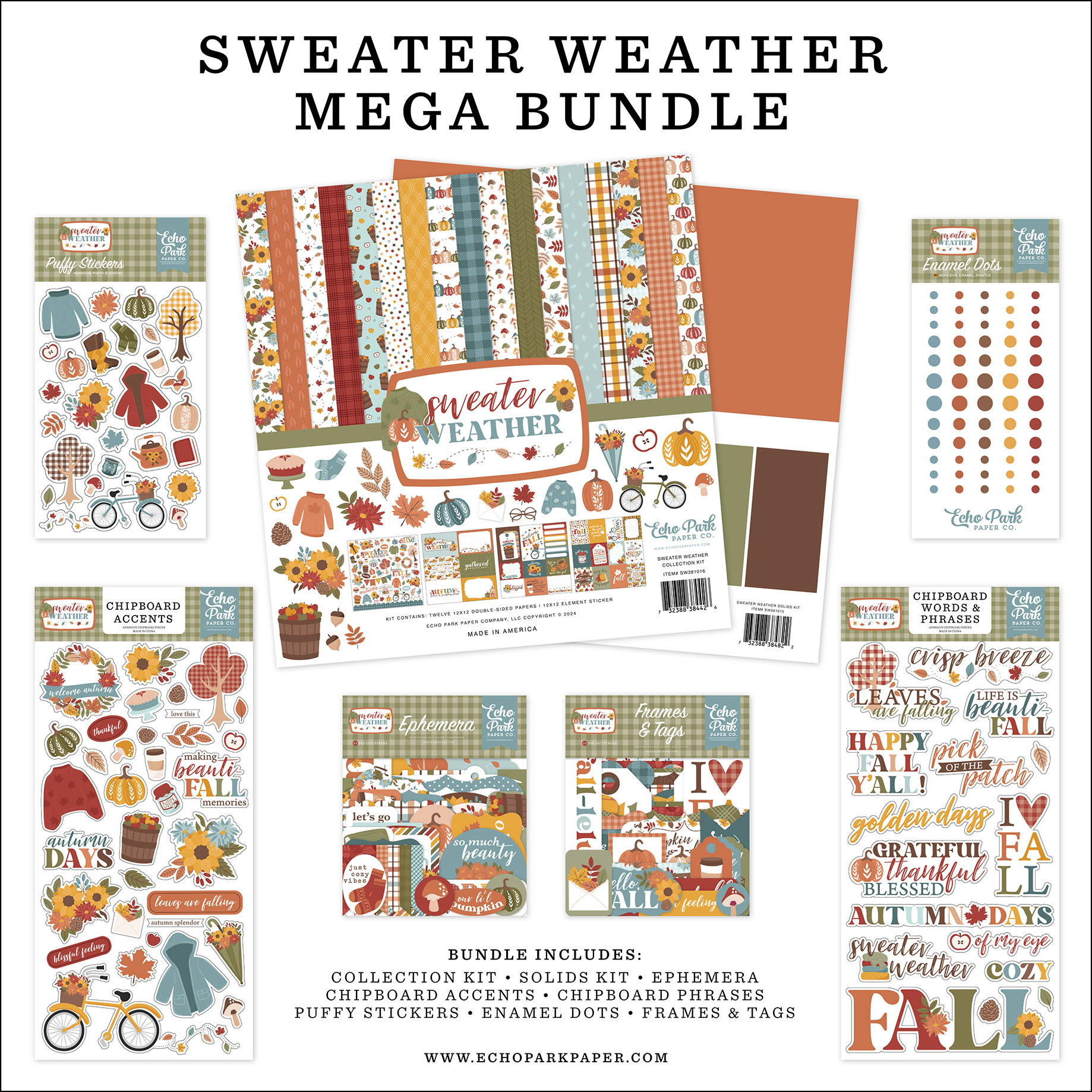 Sweater Weather Mega Bundle (SW381050) - Craftlines B.V.