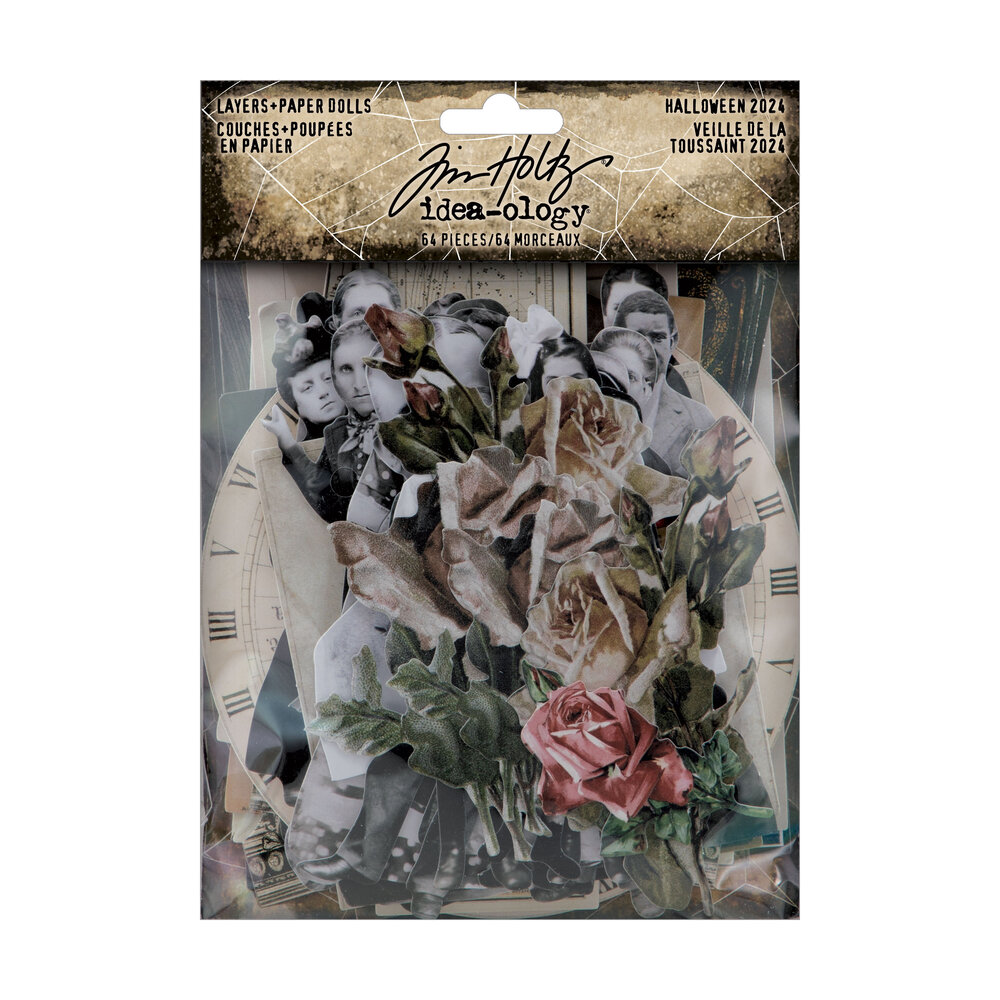 Tim Holtz Halloween Layers + Paper Dolls (TH94399) - Craftlines B.V.
