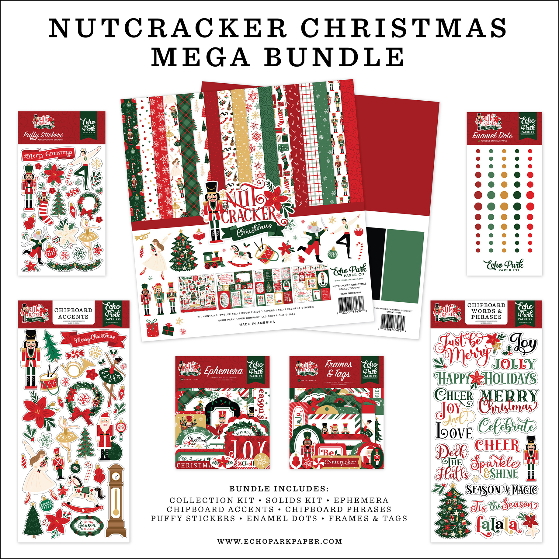 Nutcracker Christmas Mega Bundle (NC387050) - Craftlines B.V.