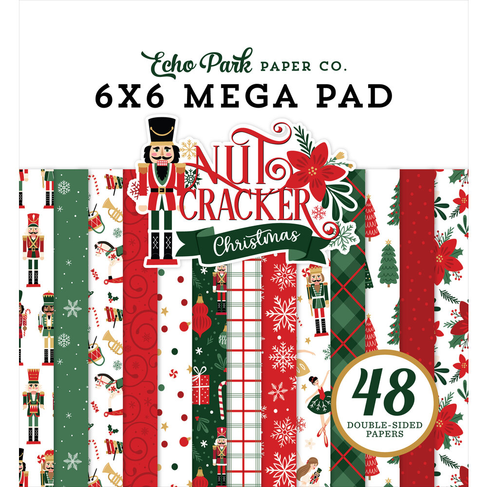 Nutcracker Christmas 6x6 Inch Cardmakers Mega Pad (NC387031 ...